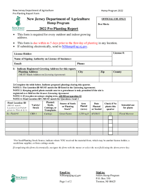 Fillable Online Dept Of Agriculture Forms - Dept Of Agriculture Forms ...