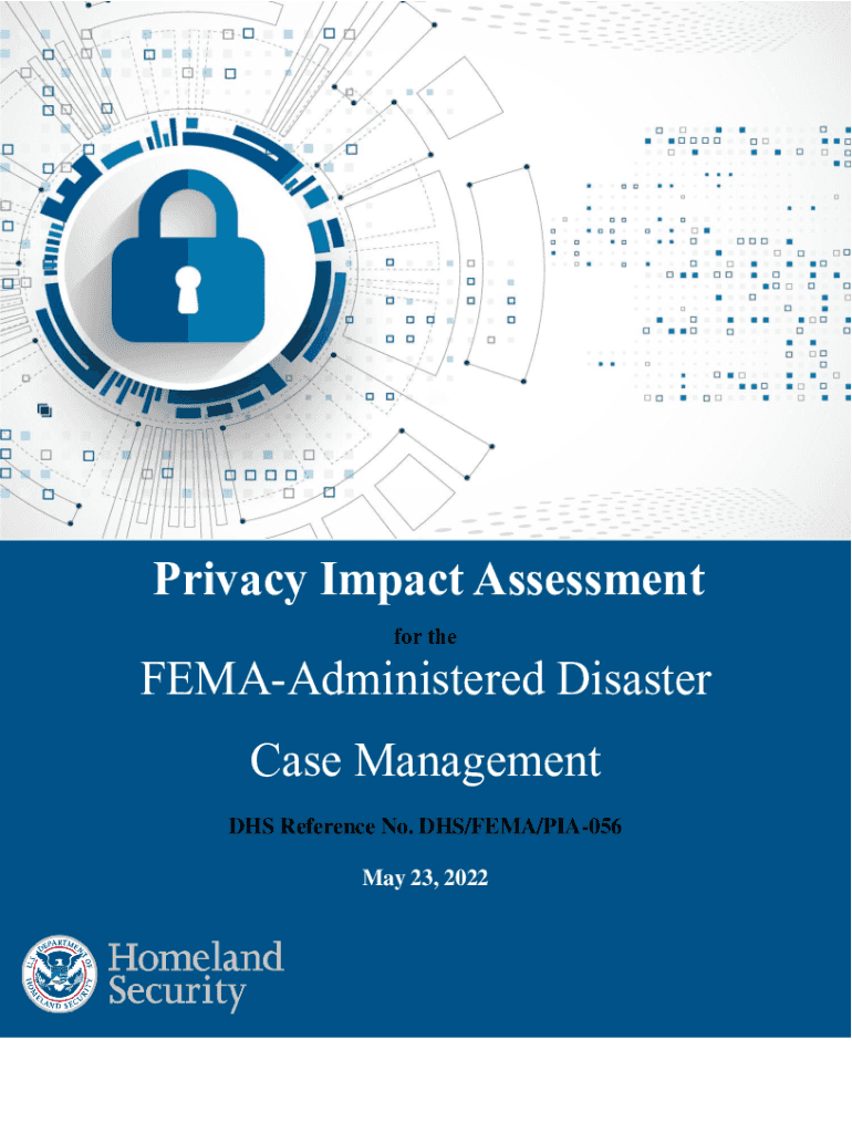 Fillable Online Department Of Homeland Security Privacy Impact ...