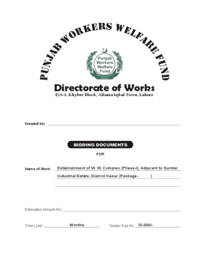 Fillable Online Section Sheet.doc - Part 1 VOLUME I Tender Document ...