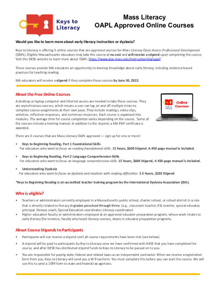 Fillable Online www.doe.mass.edumassliteracyMass Literacy ...