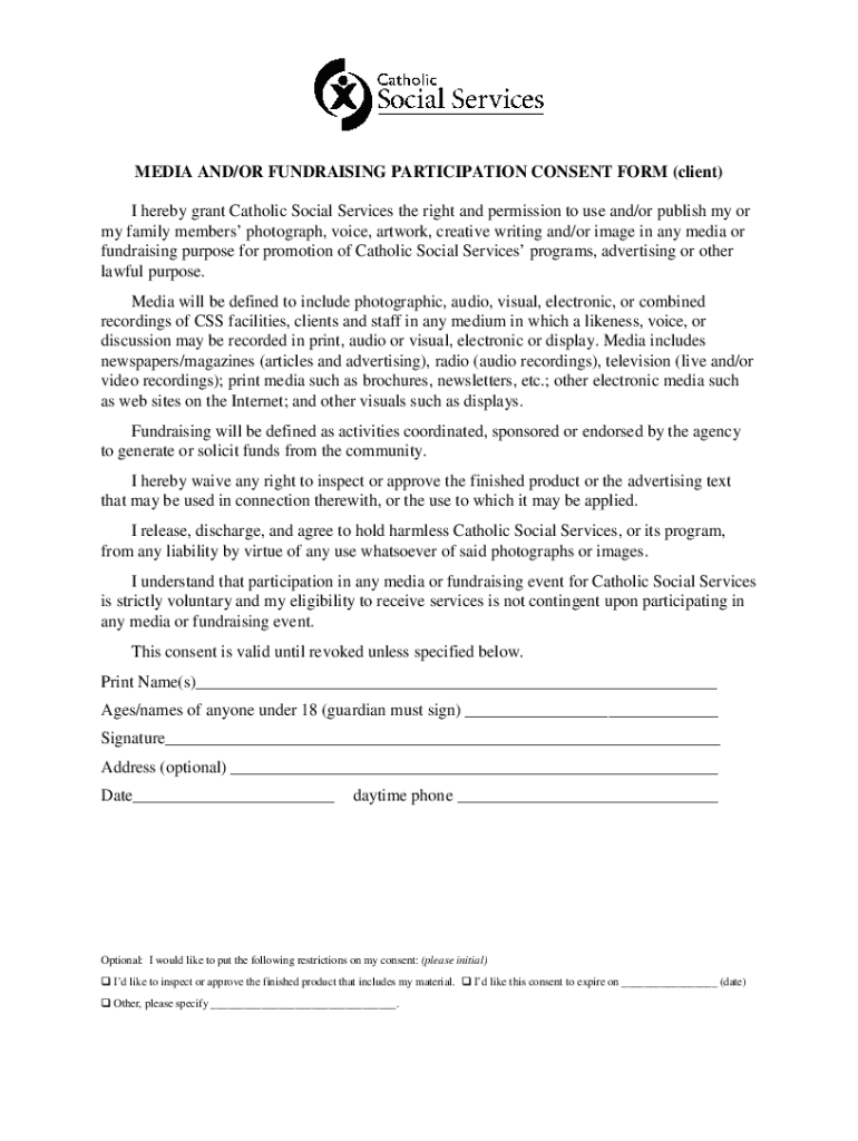 Fillable Online Free Media Liability Release Form - WordPDFeFormsFree ...