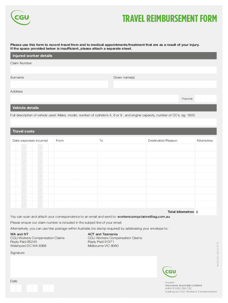Fillable Online 10+ Travel Reimbursement Form Templates - Google DocsVA ... Fillable Online 10+ Travel Reimbursement Form Templates - Google DocsVA ...