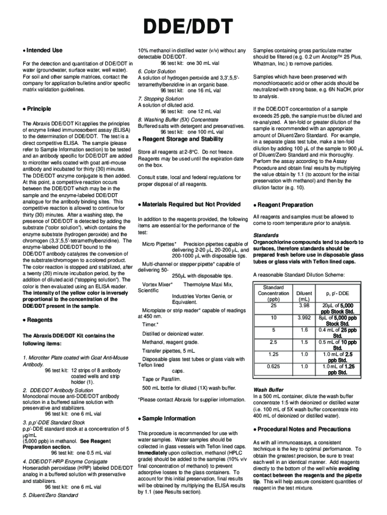Fillable Online semspub.epa.govwork05DDT, DDE, AND DDD - US EPA Fax ... Fillable Online semspub.epa.govwork05DDT, DDE, AND DDD - US EPA Fax ...
