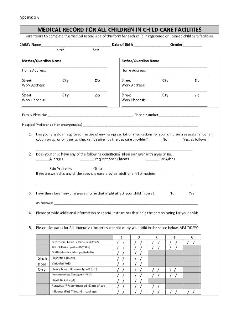 Fillable Online Word! Appendix - Johns Hopkins All Children's Hospital ...