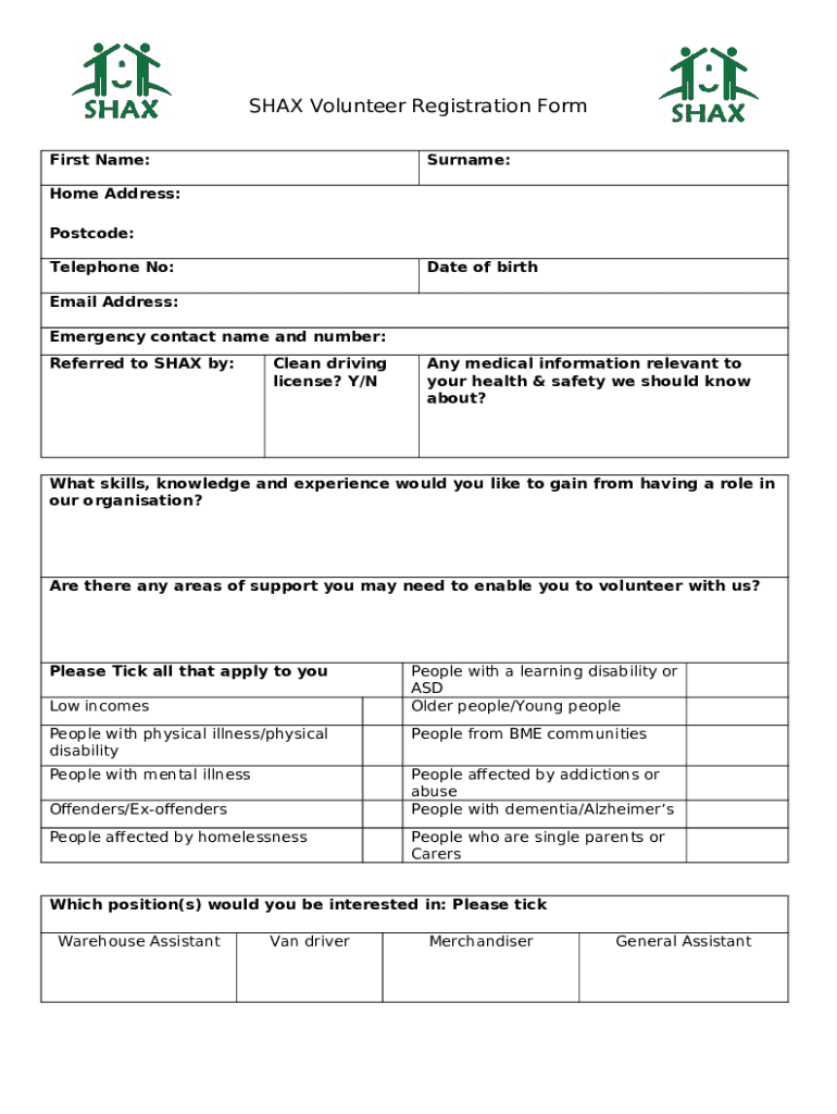 Blank-Vol-reg-.doc - Volunteer Registration Personal Details ... Doc ...