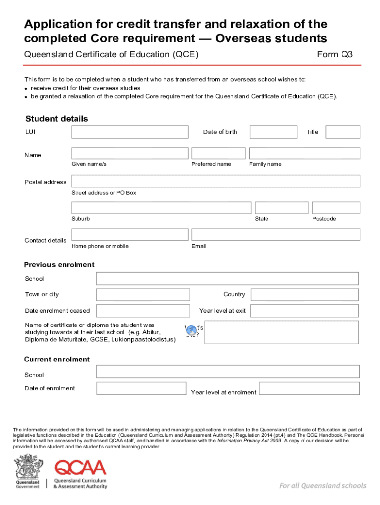 Fillable Online Form Q3 Fax Email Print - pdfFiller