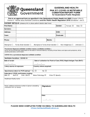 Fillable Online www.health.qld.gov.aunotif-conditions-rptNotifiable ...