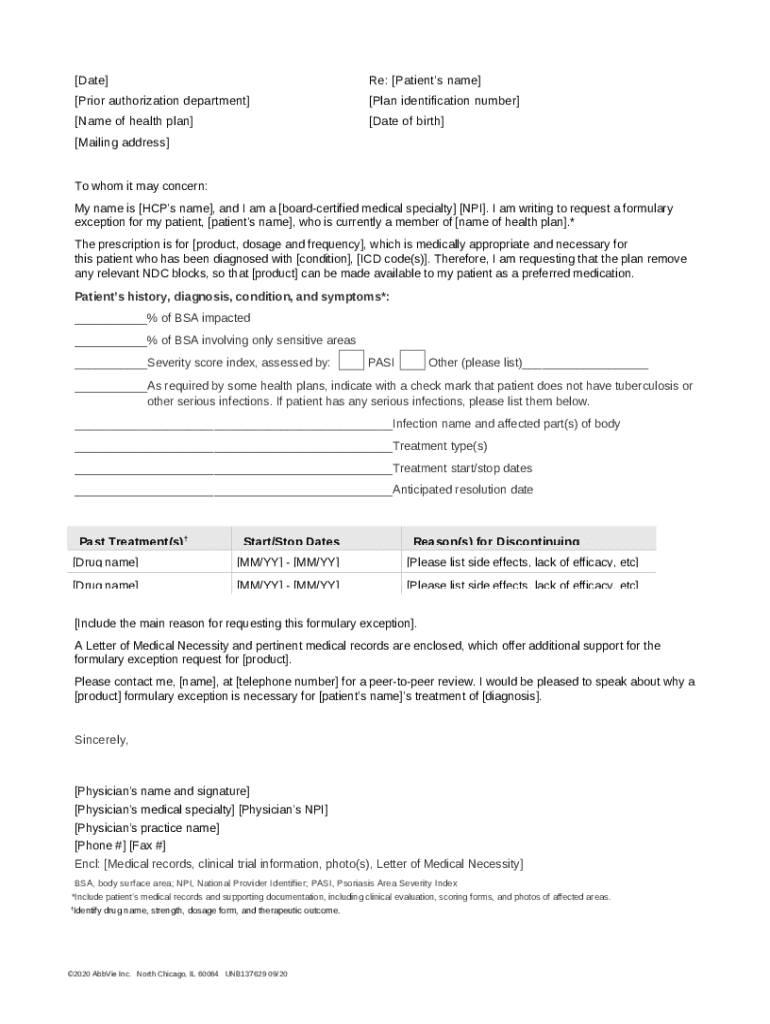 Drafting a Prior Authorization Request Letter - Seagen Secure Doc ...