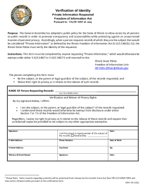 Fillable Online Request Records through the Freedom of Information Act ...