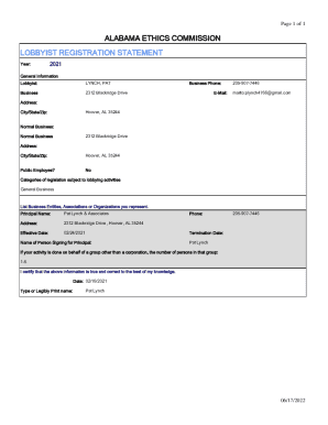 Fillable Online ethics.alabama.govsearchViewReportsALABAMA ETHICS ...