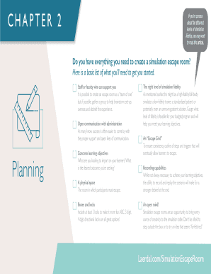 Fillable Online simulation escape room -pdf file simulation escape room ...