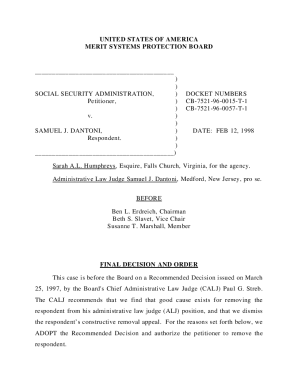 Fillable Online www.mspb.govmspmeritsystemsprinciplesU.S. Merit Systems ...