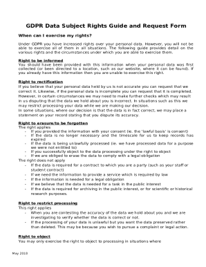 Subject Access Request - Examination Scripts. Examination Scripts SAR Doc Template | pdfFiller