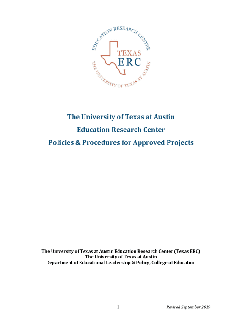 Fillable Online texaserc.utexas.edu wp-content uploadsThe University of Texas at Austin ...
