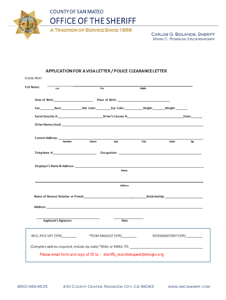 Fillable Online Sample Request Letter for Clearance Certificate (with Template) Fax Email Print ...