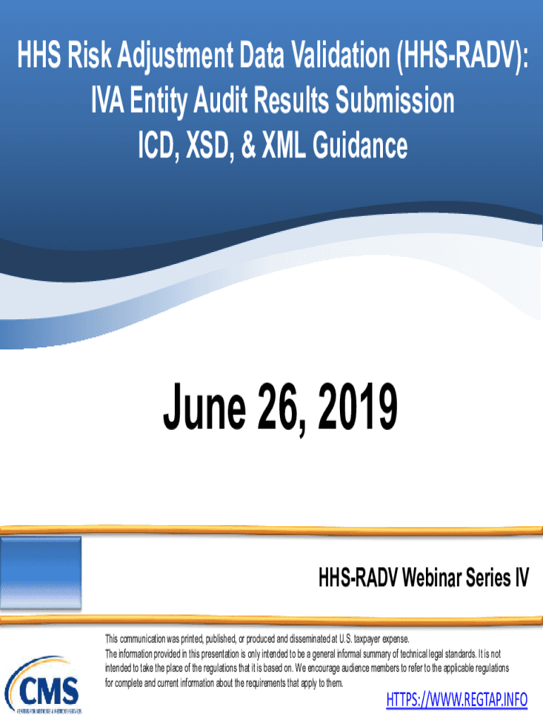 Hhs Radv Iva - Fill Online, Printable, Fillable, Blank | pdfFiller