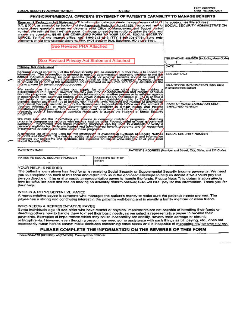 Fillable Online See Revised Privacy Act Statement Attached See Revised ...