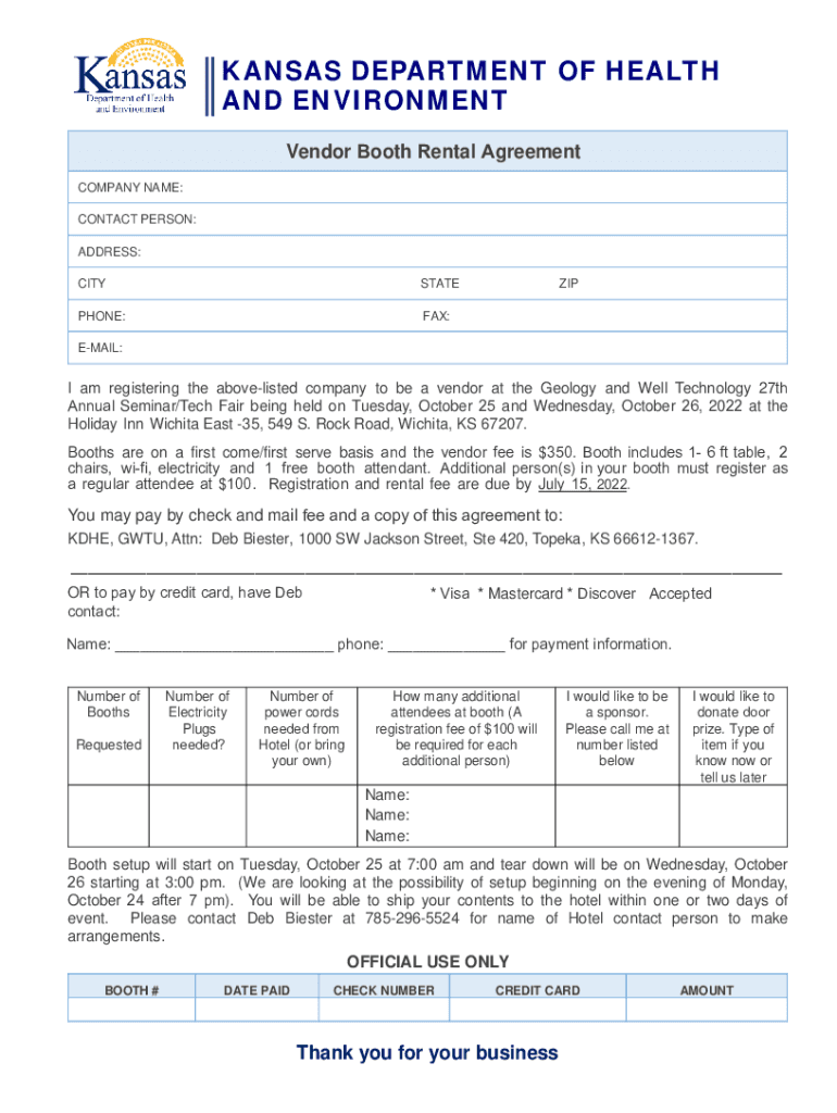 Fillable Online cocodoc.comform336538166-vendor-booth-rentalVendor ...