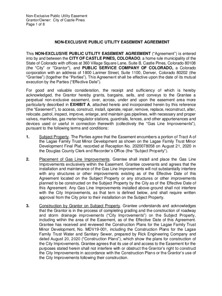 Fillable Online www.lawinsider.comclauseutility-easementUtility ...