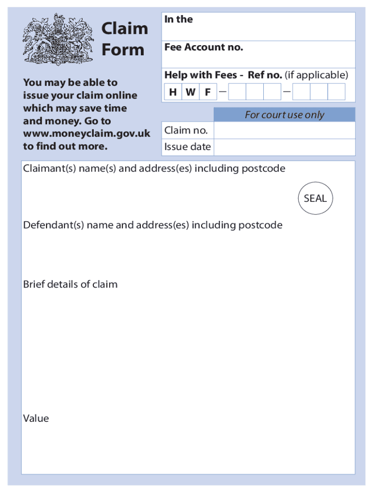 Fillable Online Home - claimformFREE 32+ Claim Form Templates in ...