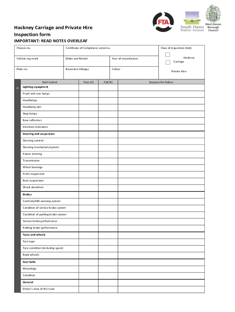 Fillable Online www.maldon.gov.ukdownloaddownloadsHackney Carriage and ...