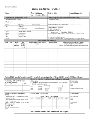 Fillable Online www.csms-ipa.comPortals0Sample Diabetes Patient Care ...