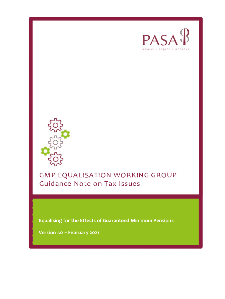 Fillable Online www.pasa-uk.comwp-contentuploadsGMP EQUALISATION ...