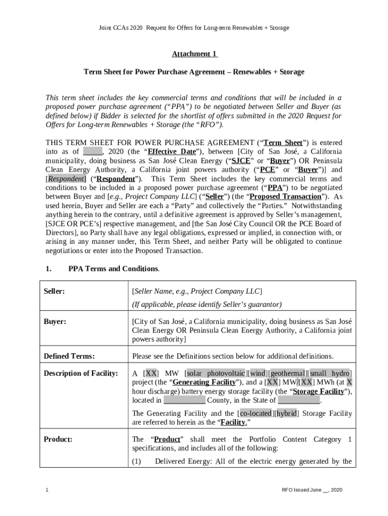 www.sanjoseca.govhomeshowpublisheddocumentTHIS TERM SHEET FOR POWER ...