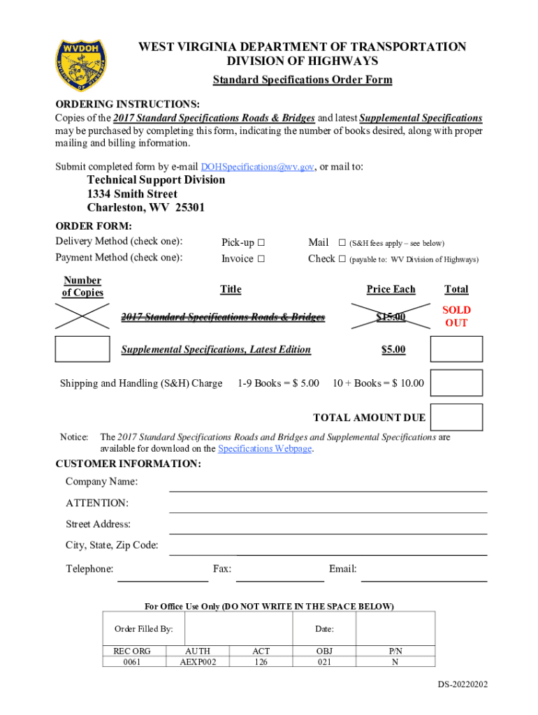 Fillable Online transportation wv transportation.wv ...