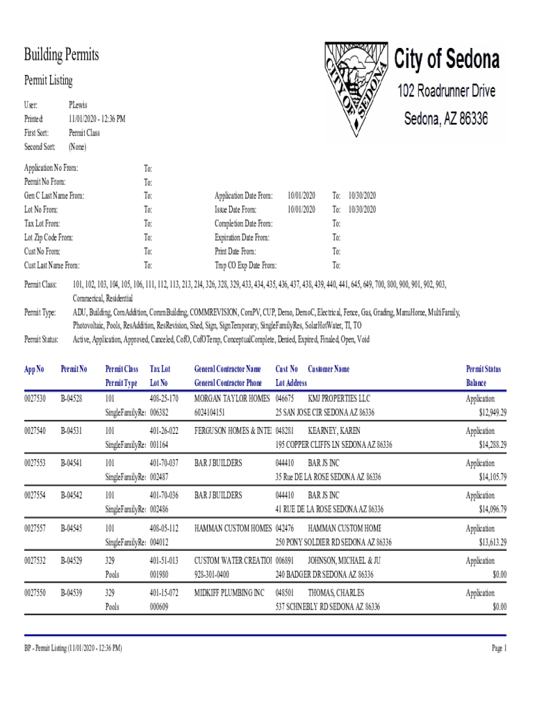 Fillable Online www.pdffiller.com475837935--BP-Permit-ListingFillable ...