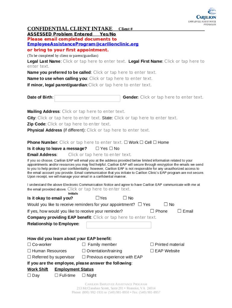 Application for Observation - Carilion Clinic Doc Template | pdfFiller