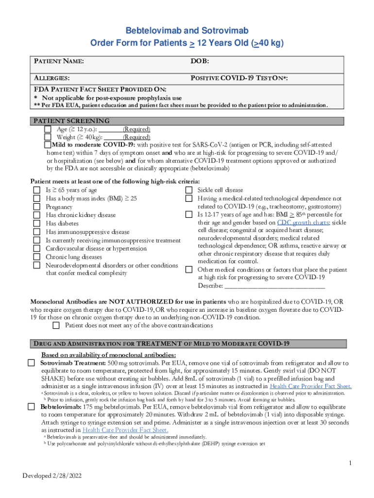 Fillable Online FACT SHEET FOR HEALTHCARE PROVIDERS EMERGENCY USE ...
