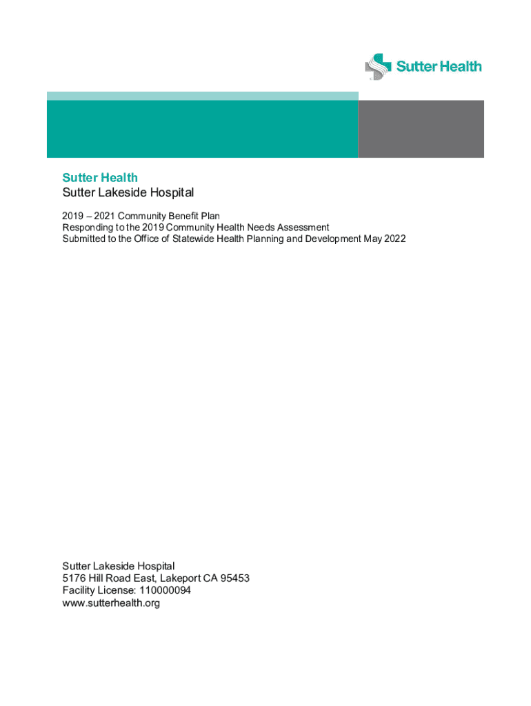 Fillable Online Sutter Lakeside Hospital. Sutter Lakeside Hospital Fax ...