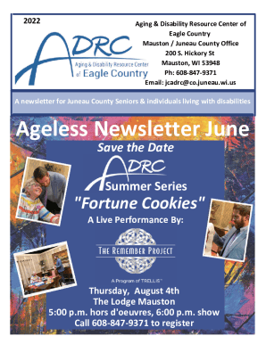 Fillable Online www.dhs.wisconsin.govadrcconsumerAging and Disability ...