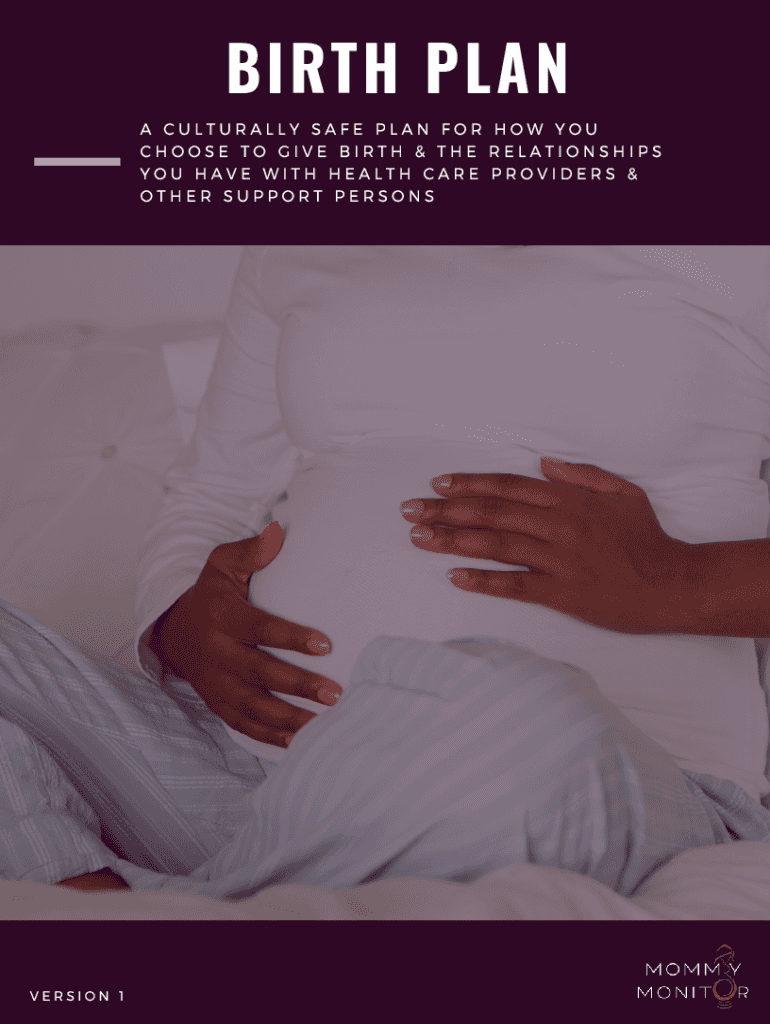 Fillable Online Birth Plan: What It Is, How-to, Sample, and MoreBirth ...