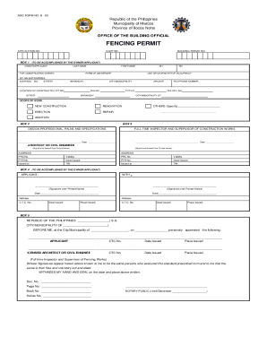 Fillable Online malabon.gov.ph10Application-Form-Fencing ...