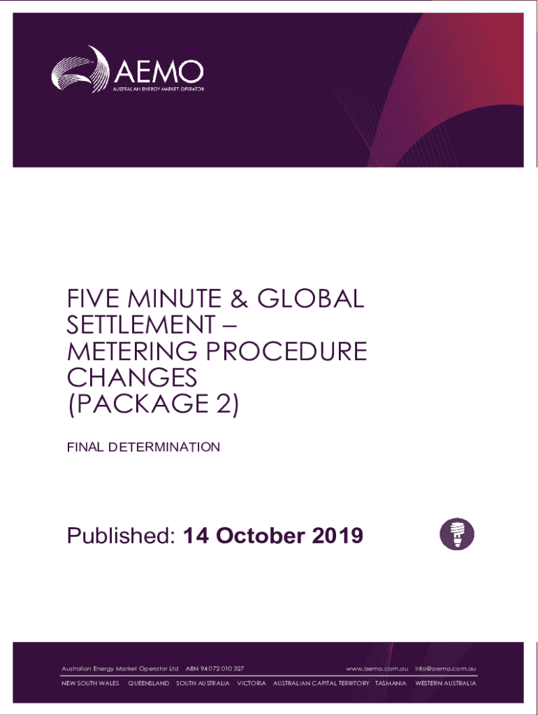 Fillable Online Federal Register :: Settlement Intervals and Shortage ...