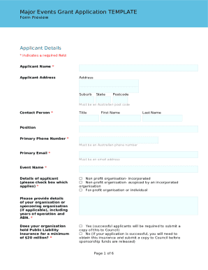 Fillable Online www.template.netgrant-application-form-template12 ...
