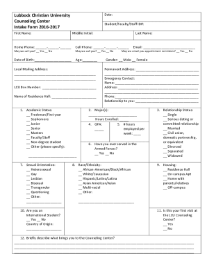 Fillable Online chaplink lcu www.mssu.edustudent-affairsadvising ...