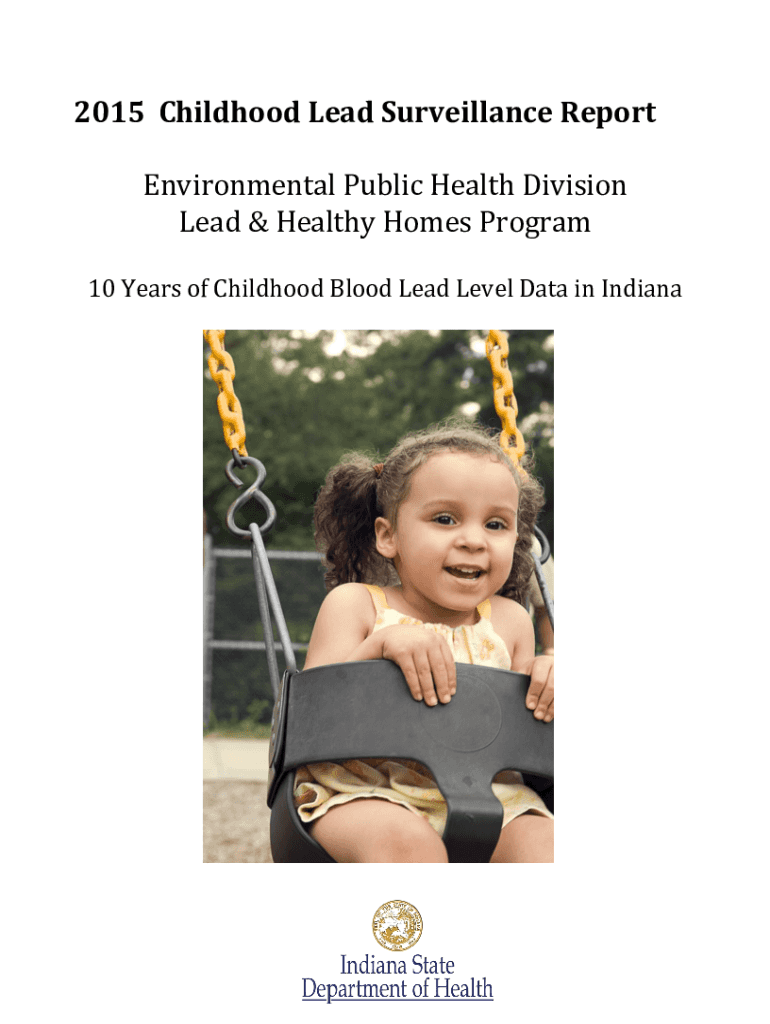Fillable Online CDCs Childhood Lead State Surveillance DataCDCs ...