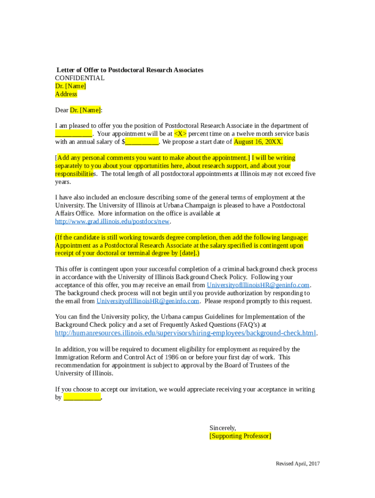 docest.comsample-letter-of-offer-forSample Letter of Offer for ...