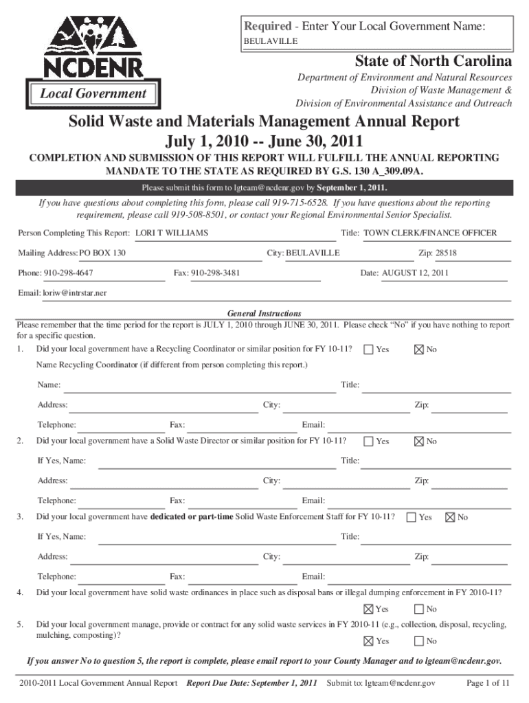 Fillable Online files.nc.gov ncdeq documentsTITLE 15A DEPARTMENT OF ...