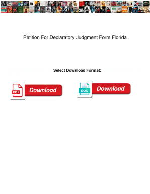 Fillable Online myfloridalegal.comWFJLUS-8T3LWAPETITION FOR DECLARATORY ...