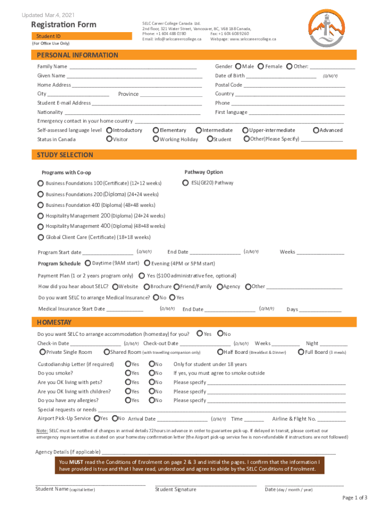 Fillable Online Re-certification, certificate issued - SELC College Fax Email Print - pdfFiller