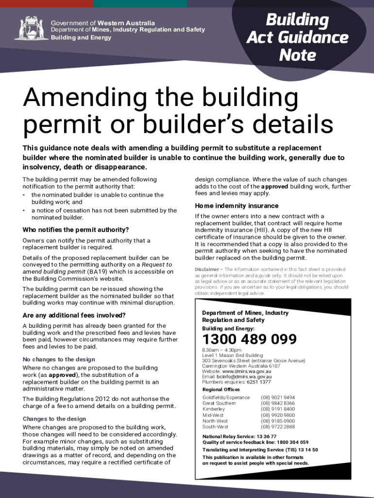 Fillable Online www.dmirs.wa.gov.ausafety-regulationSafety ...