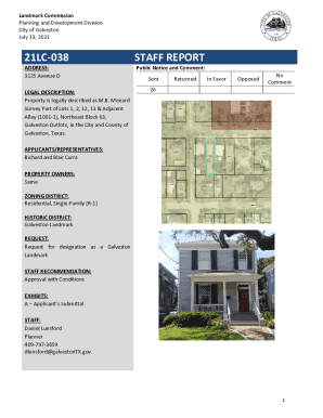 Fillable Online Fill - Free fillable LANDMARK DESIGNATION LANDMARK ...