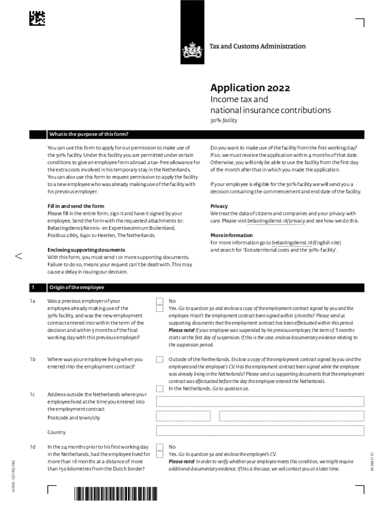 Fillable Online www.expatica.comnlfinanceThe Dutch 30% ruling explained ...
