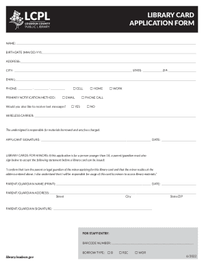 Fillable Online nplibraryva.orgwp-contentuploadsNew Library Card ...