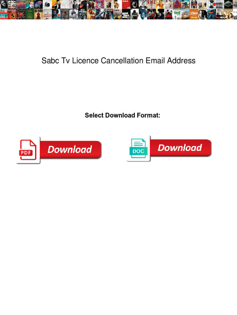 Fillable Online sa-news.comhere-is-the-form-to-cancel-your-sabcHere is the form to cancel your ...
