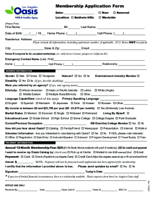 Fillable Online los-angeles.oasisnet.org wp-content uploadsMembership ...